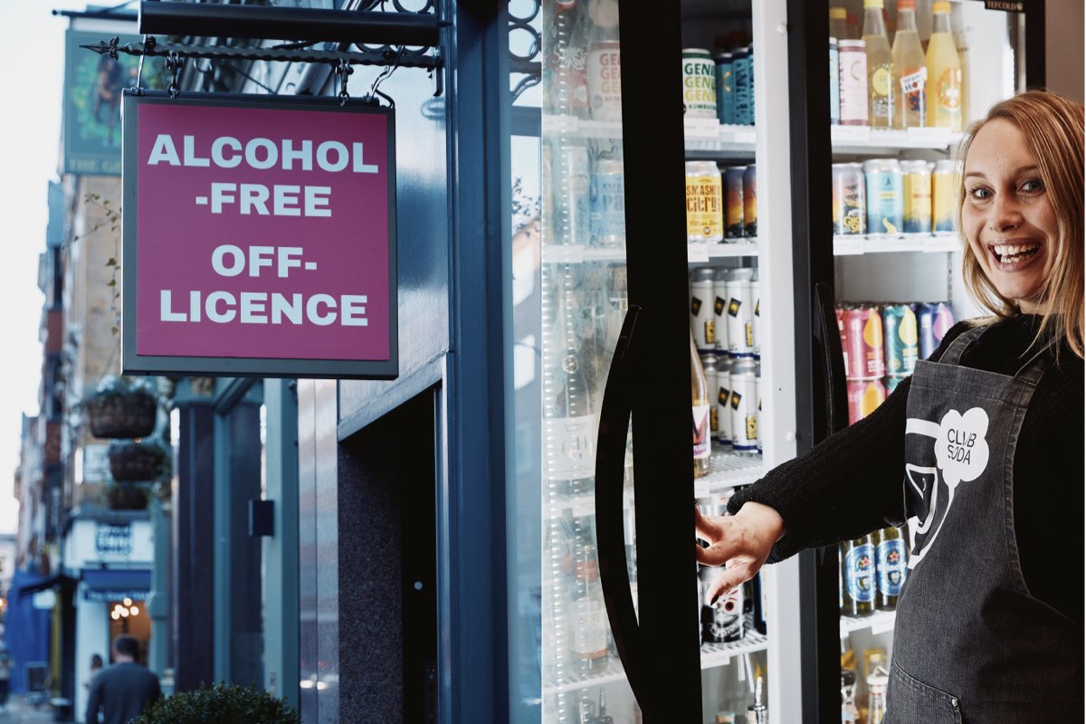 Alcohol free off-license opens in London's West End - DOSE