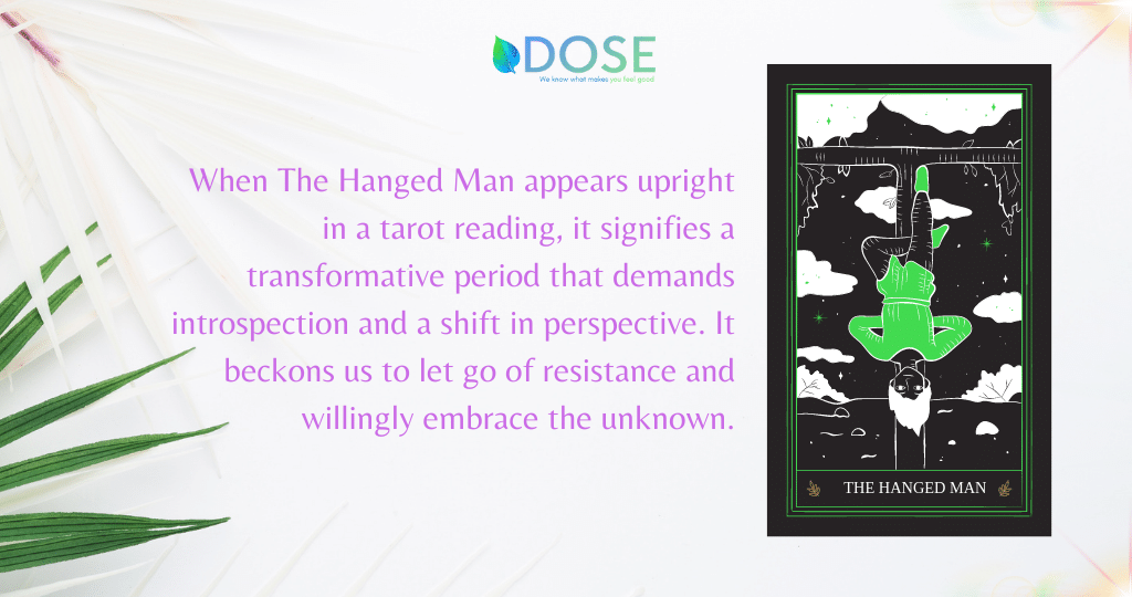 The Meaning Of The Hanged Man Tarot Card - DOSE